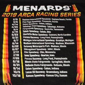 Menards | Shirts | 7 29 Menards Arca Series Black 3xl | Poshmark